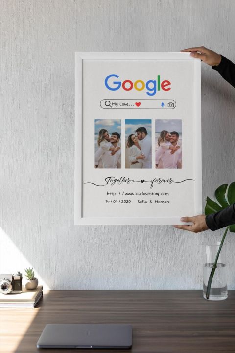 Customized Google Search Photo Frame - Personalized Birthday ...
