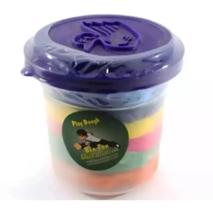 5 Colors In A Bucket + 1 Shape Cutter Dough, Play Doh ,Colorful | Daraz.pk