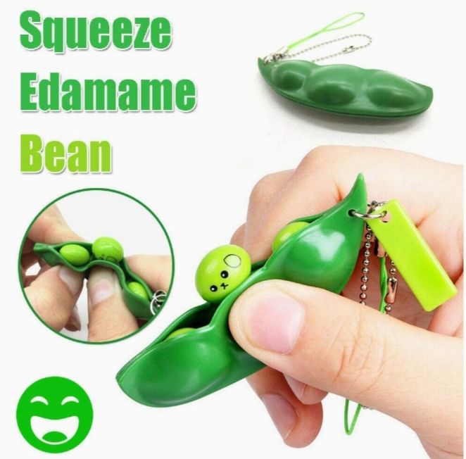 1pcs Poppet Edamame Fidget Toys Antistress Popper Squeeze Toy Infinite ...