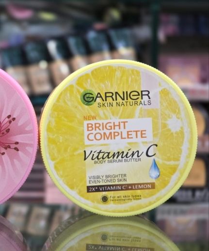 Garnier Vitamin C & Lemon Body Serum Butter – Brightening & Hydrating ...