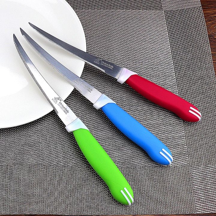 2pcs Stainless Steel Wooden Handle Oyster Knife Scallop Prying Tool ...