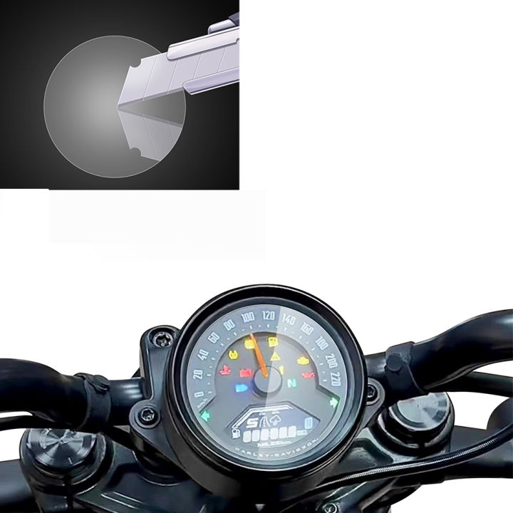 79mm Speedometer Scratch Cluster Protection Screen Film Protector RH ...
