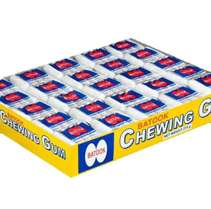Batook White Bonty Peppermint Chewing Gum Mini x 50 Piece | Daraz.lk