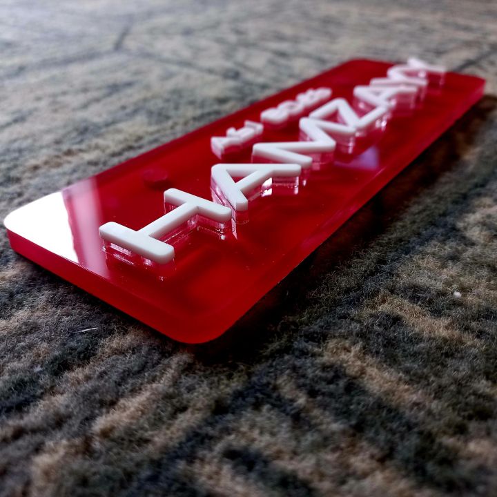 Fancy bike plate/bike fancy plate/bike name plate/bike number plate ...