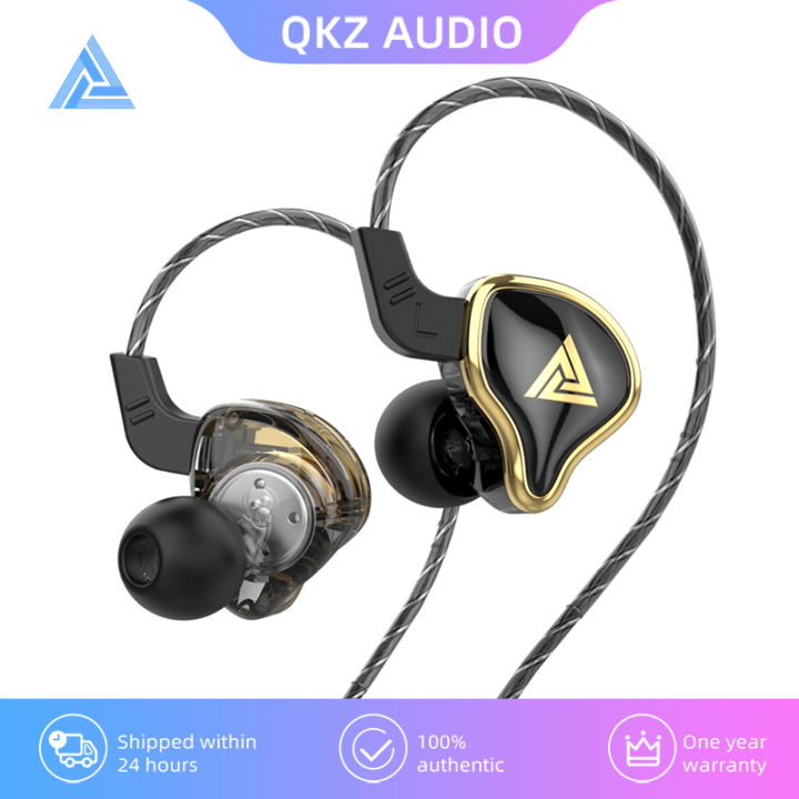 Original QKZ AK6 ARES/DMX/AKX Earphones HIFI Heavy Bass In Ear Monitor ...