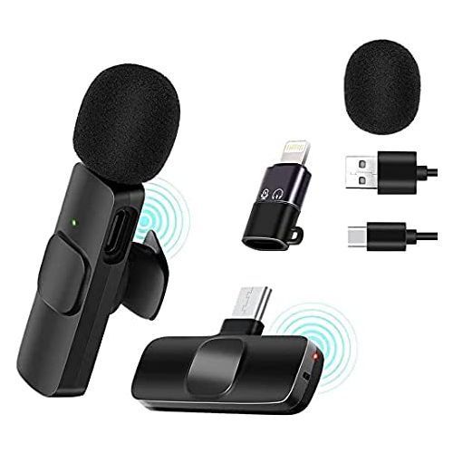 K9 Wireless Dual Microphone For Iphone And Android(Type-C) 2 Ratings | Daraz.com.np
