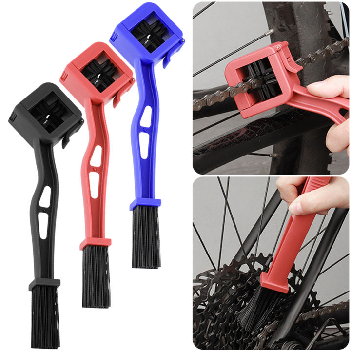 Bike Chain Cleaning Brush Brush Scrubber Bicycle Chain Cleaner ...