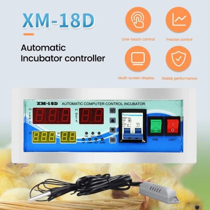 XM 18D incubator control system hatching incubator humidity and ...
