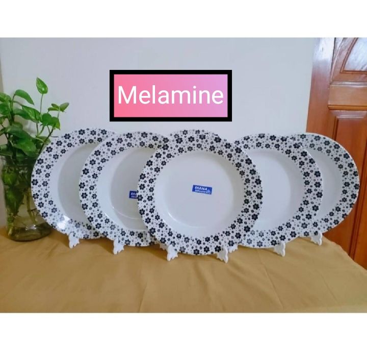 Melamine Plate Set 5 Pices. | Daraz.com.bd