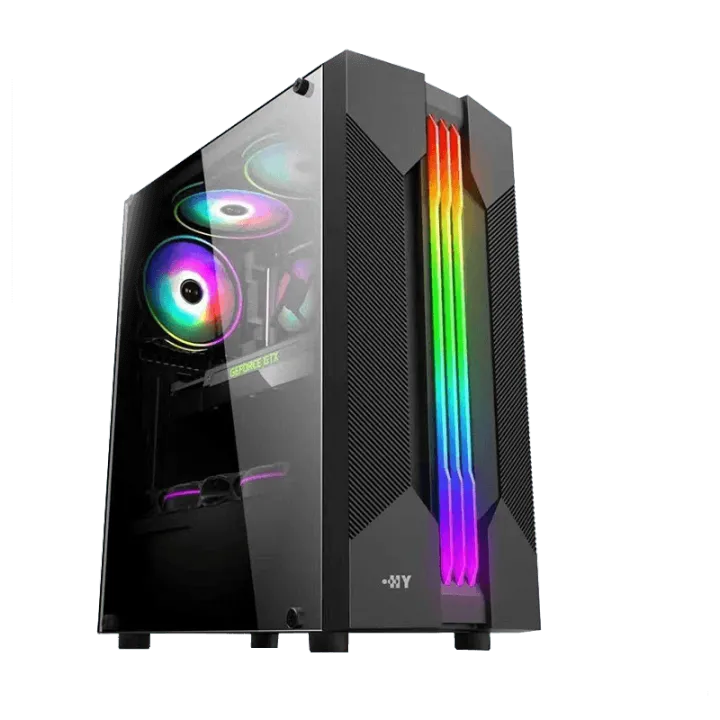 HONG BLACK GAMING CASE WITHOUT FAN | Daraz.lk