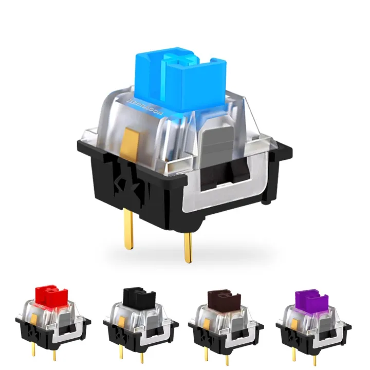 REDRAGON SMD RGB MX Switch 3Pin Clicky Linear Tactile Silent Red Blue ...
