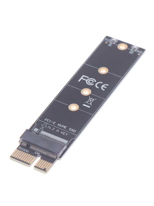 PCIE to M2 Adapter NVMe SSD X1 Raiser PCI-E PCI Express M Key Connector Supports M.2 Full Speed ...