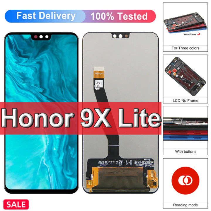 Original For Honor 9X Lite LCD Display Touch Screen Digitizer Assembly ...