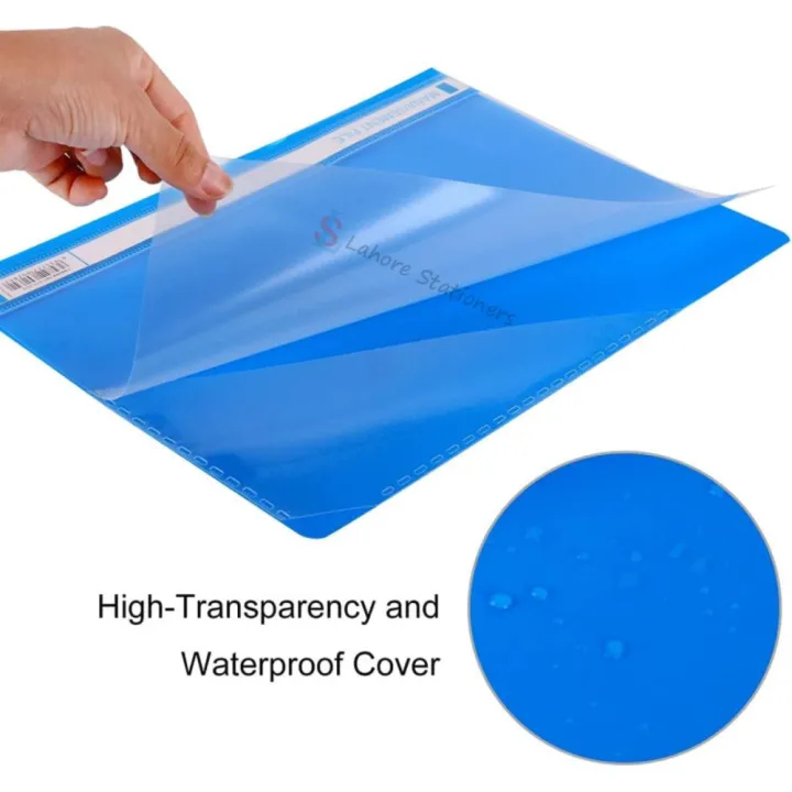 Management File A4 Size with Transparent Plastic Front Cover(Pack of 6 ...