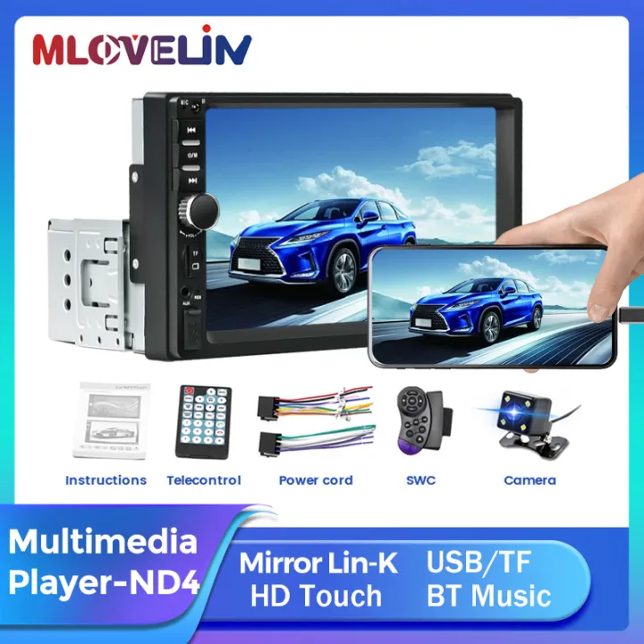 1 din Universal Car Multimedia MP5 Player 7018B Car Stereo Radio 7 Inch ...