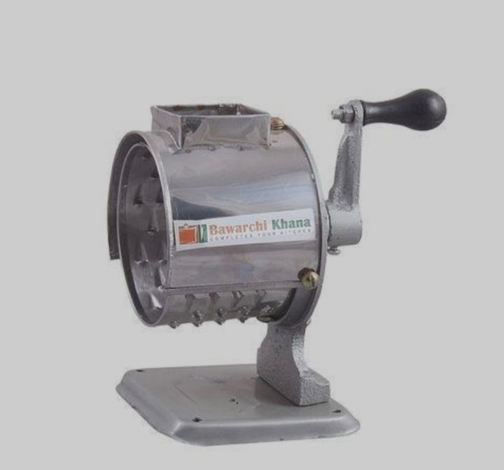 Stainless Steel Manual Grater Machine Pizza Carrot Cheese Saag Onion ...