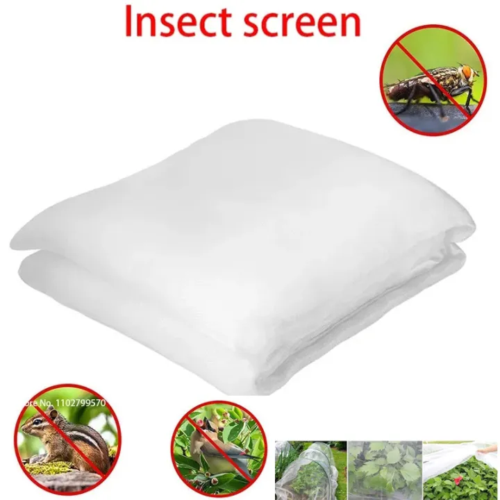 Fine Mesh White Anti-Pest Netting Garden Crop Protection Cover | Daraz.lk