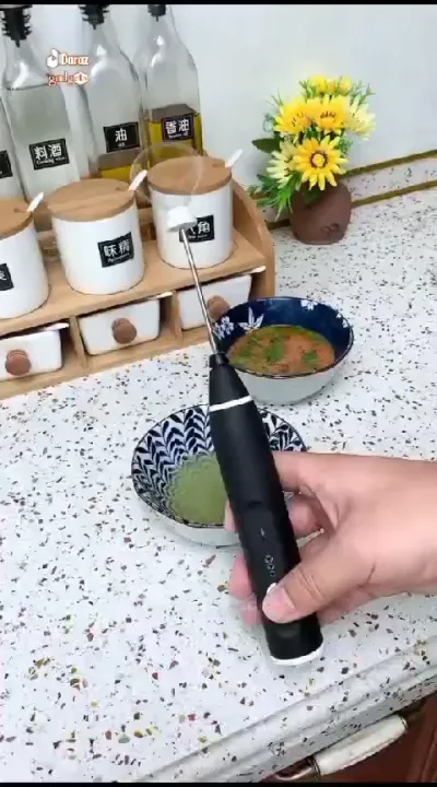 Rechargeable Coffee Beater Electric Milk Frother | USB Rechargeable ...