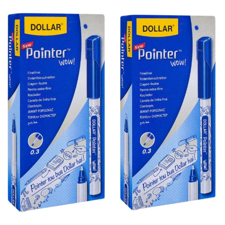 Dollar Pointer Wow Black, 2 packet | Daraz.pk