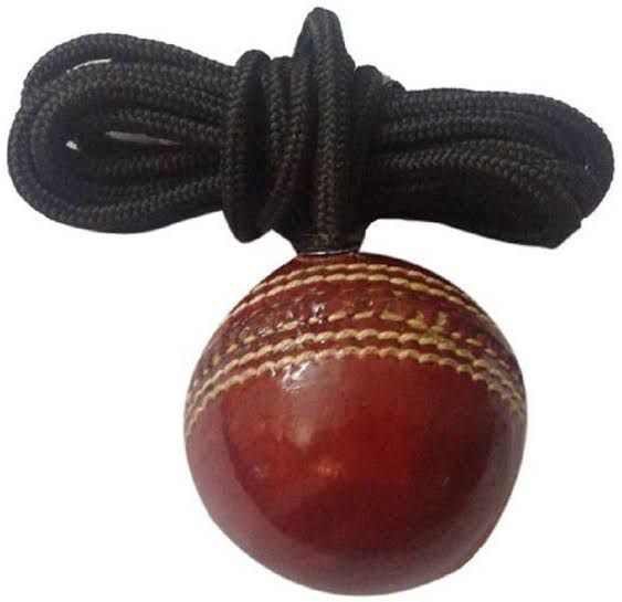 Cricket Hanging Hard Ball with High Quailty Rope 100% Practice Ball ...