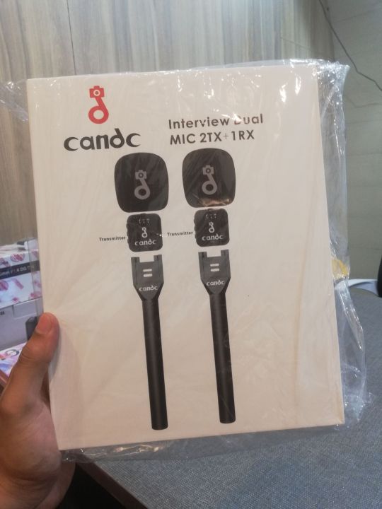 CANDC WIRELESS INTERWIEW MIC DUAL | Daraz.pk