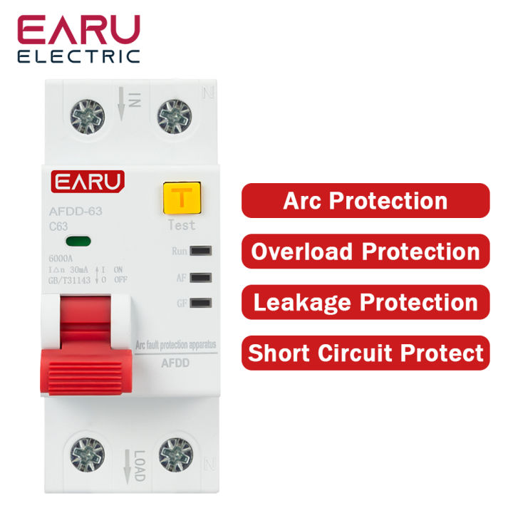 AC220V AFDD Arc Fault Protector Device RCBO RCCB MCB Circuit Breaker ...