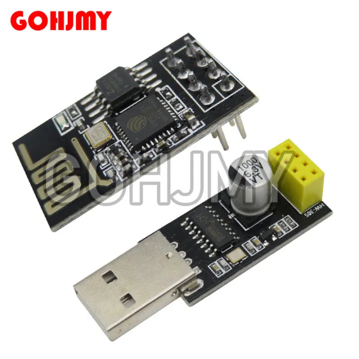 ESP01 Programmer Adapter UART GPIO0 ESP-01 Adaptater ESP8266 CH340G USB to ESP8266 Serial ...