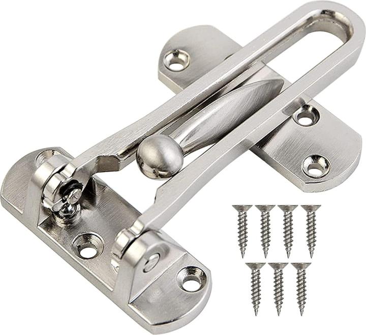 Safety latch door lock stainless steel hook tool cabinet hardware shift ...