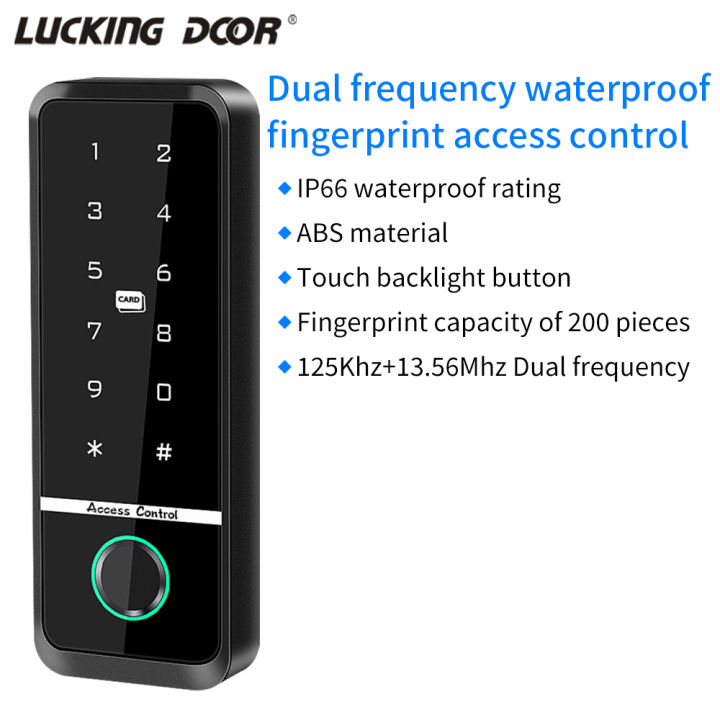 Outdoor Access Control Keypad System Kit Set Waterproof RFID 125KHz or ...