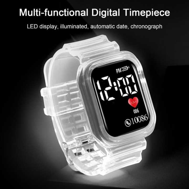 Man And Boys Watch Luxurious Branded Led Display Model Watch: Precision ...