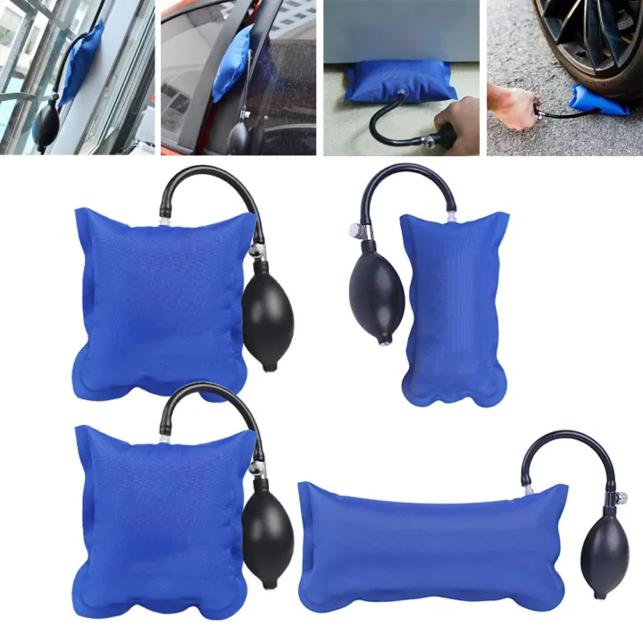 Air Wedge Bag, 3 Piece Strong Commercial Grade air bag Pump ...