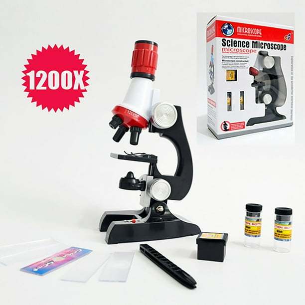 1200 Times Microscope Toys Primary School Biological Science Experiment ...