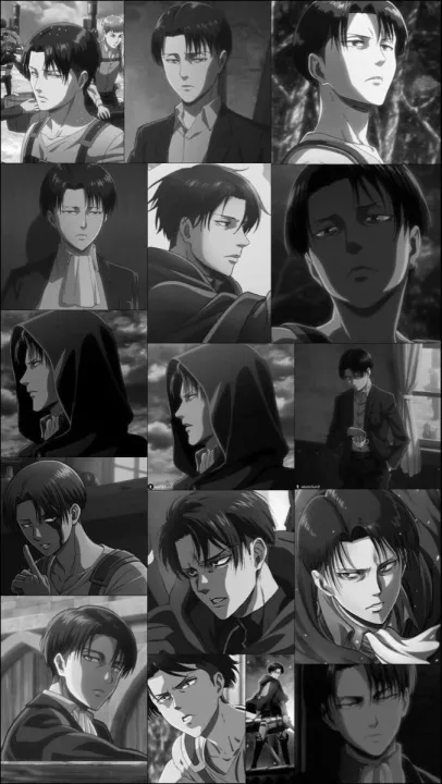 ATTACK ON TITAN uncut A5 STICKER SHEET, LEVI ACKERMAN, AOT stickers ...