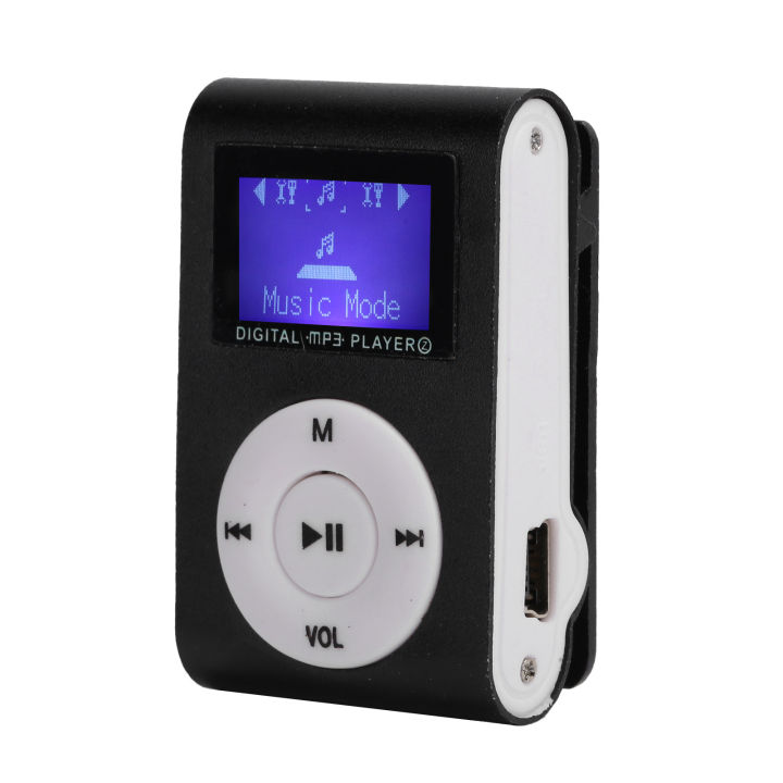 MP3 Portable Mini MP3 Music Player Sports BackClip LCD Screen MP3 ...