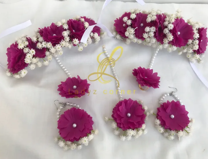 artificial flower bridal gajraset - artificial gajray - bridal gajray ...