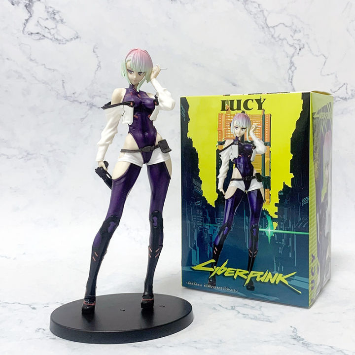 22cm Cyberpunk：Edgerunners Anime Figure #2077 Super Hacker Edge Walker ...