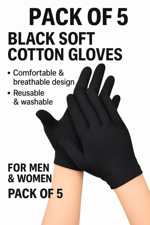 pack of 3/5 Premium Summer Gloves for Men – Breathable, Lightweight ...