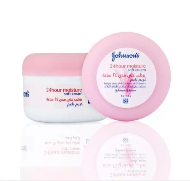 Johnson's 24Hour Moisturizer Soft Cream 200ml | Daraz.com.np
