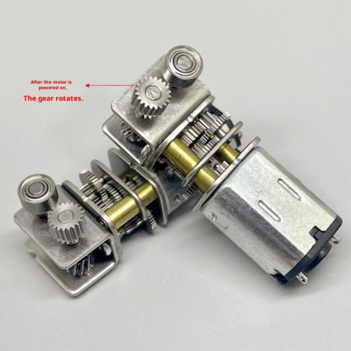 Right Angle Output 120RPM Mini Turbo Worm Gear Motor with Metal Gearbox ...