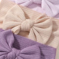 3Pcs Knitted Bows Headband Set for Baby Girls Autumn Bowknots Hair ...