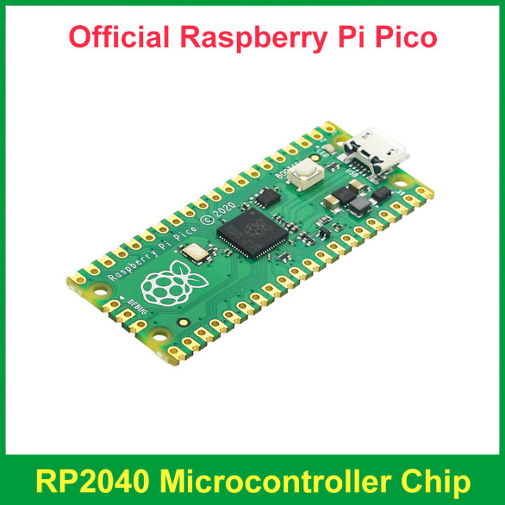 Raspberry Pi Pico Rp2040 Microcontroller Chip Dual Core 264kb Arm Cortex M0 Processor Low Power