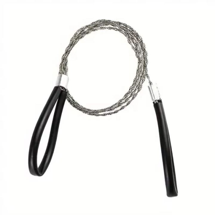 Portable Camping Survival Saw Set - Includes Curve Saw Blade, Wire Saw ...