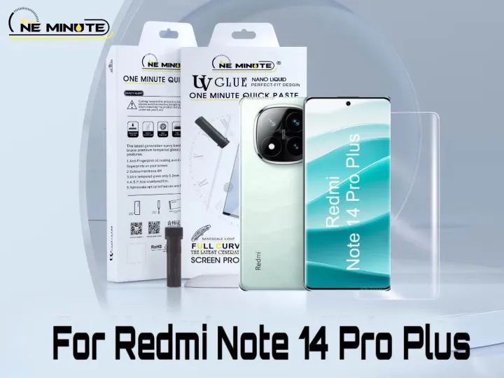 Redmi Note 14 Pro Plus (A+ GRADE) Premium UV Tempered Glass Screen ...