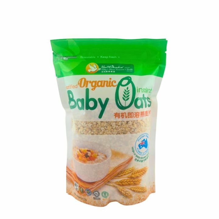 Health Paradise Organic Baby Oats- 500gm | Daraz.com.bd