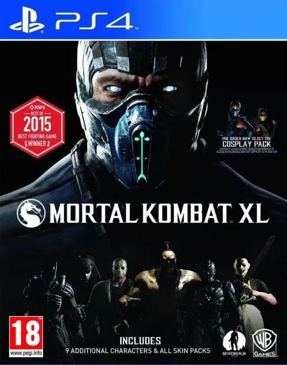 MORTAL KOMBAT XL - PS4 GAME DISK | Daraz.pk