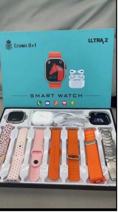 ultra 2 smart watch crown 10+1with air pods pro | Daraz.pk
