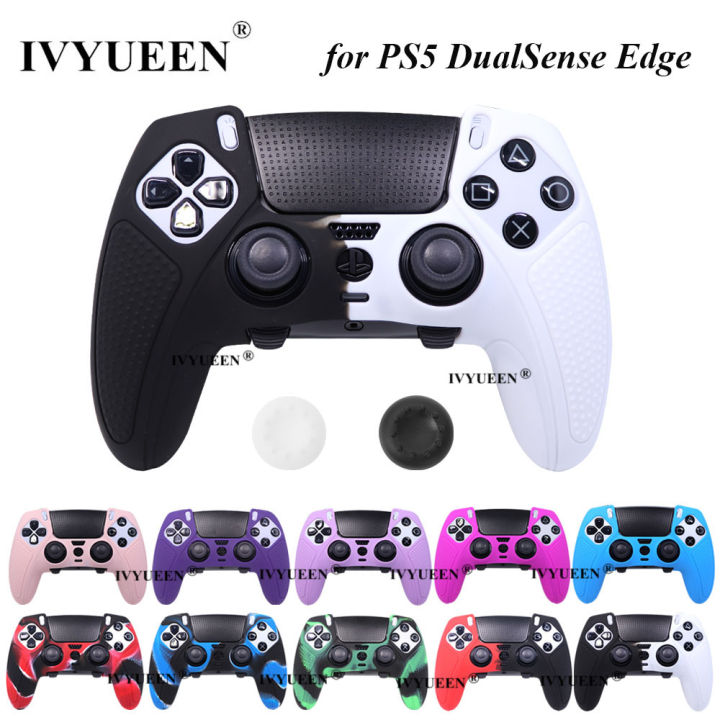 IVYUEEN Soft Rubber Silicone Case for PlayStation 5 PS5 DualSense Edge ...