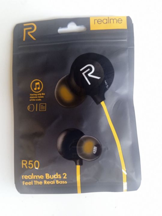 Real Me 3.5 stereo headset good fabricated wire | Daraz.lk