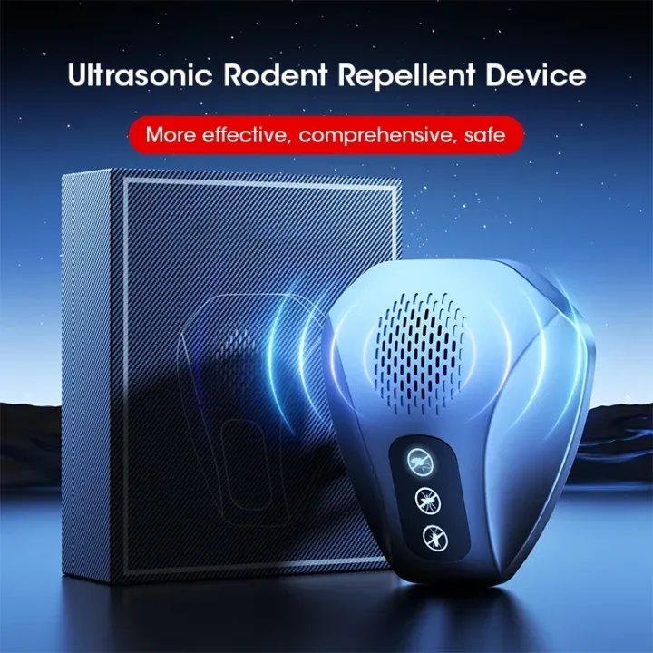 Ultrasonic Rodent Mosquito Repellent Device Electronic Rat Repellent ...