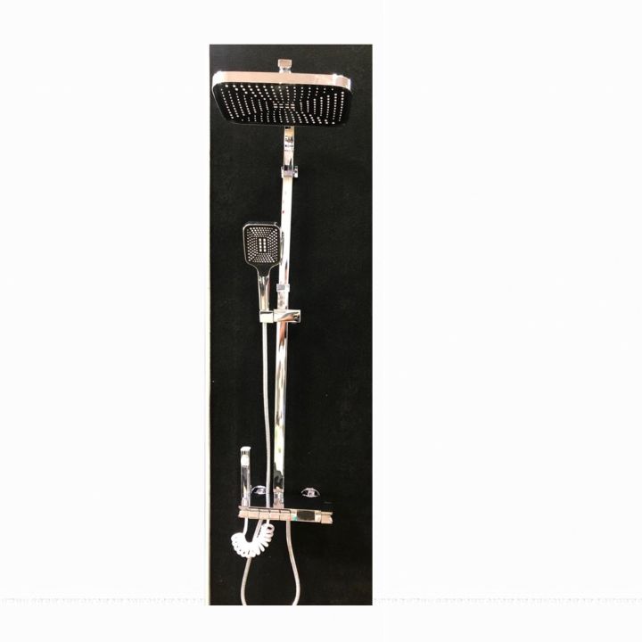 Bath 4 in one piano shower mixture rainfall shower set stainless steel ...